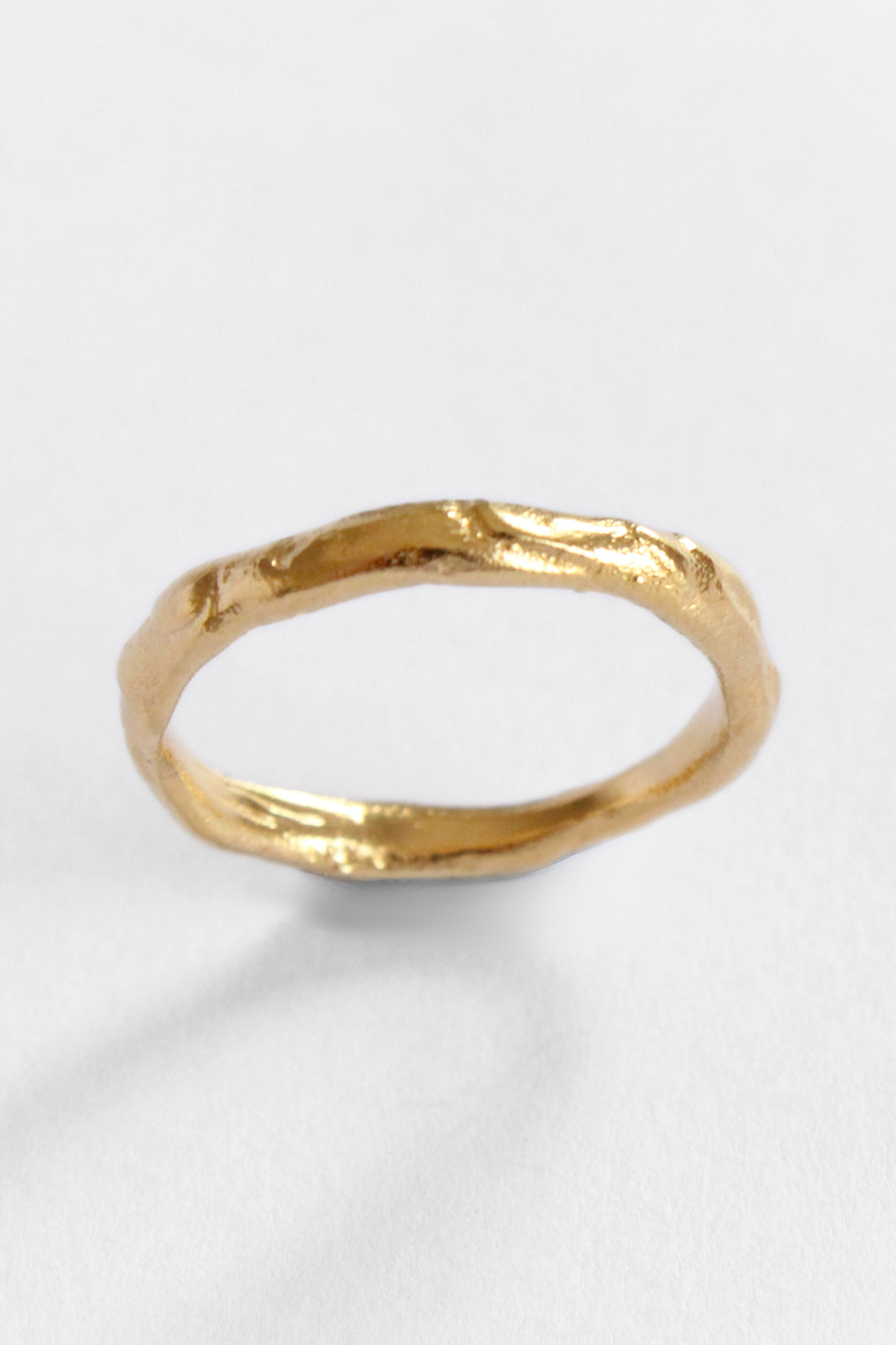 Gold Oceanus Ring | Mediterranean Sustainable Jewellery by ASSUWA