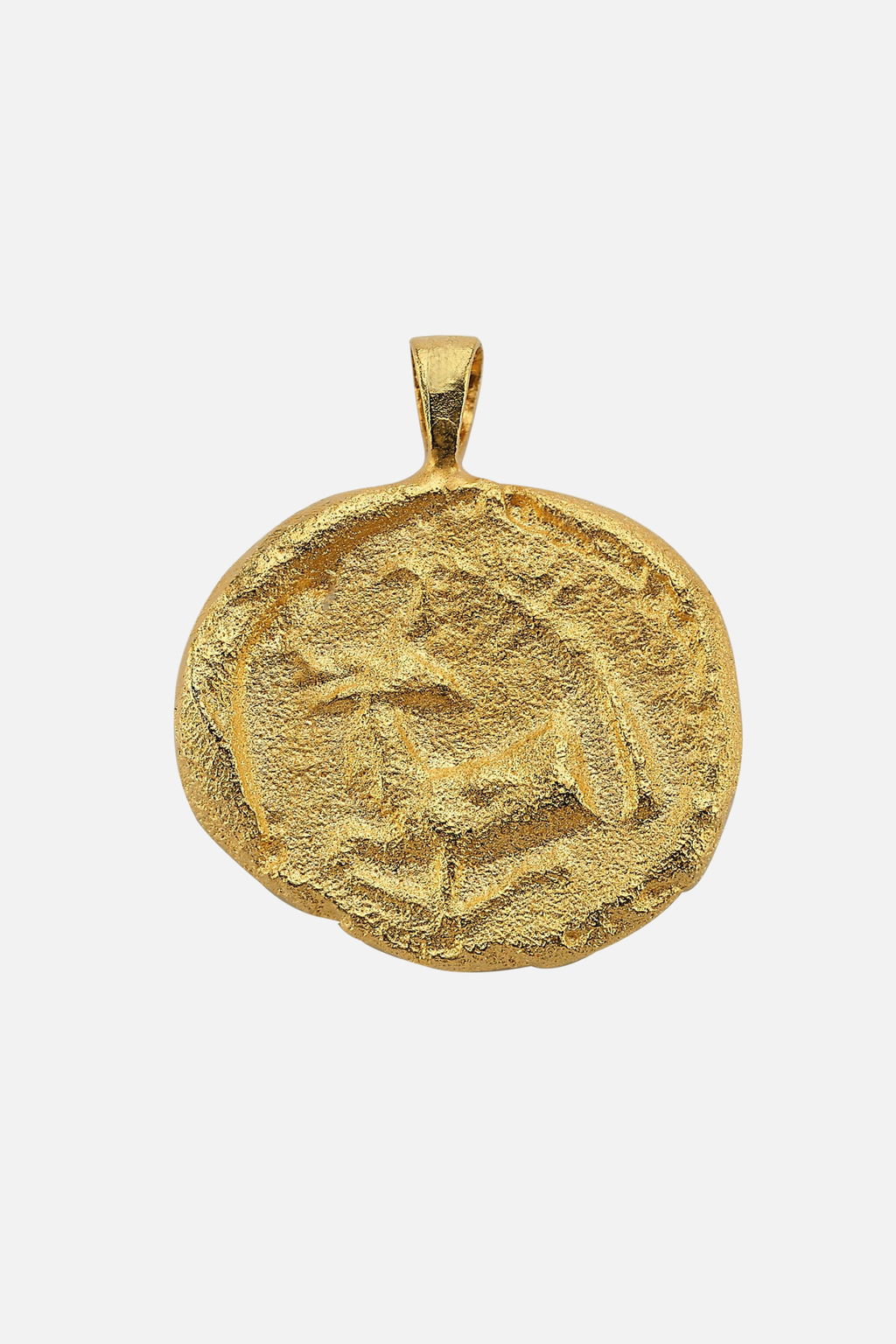 Gold Ephesus Coin Pendant | ASSUWA Handmade Jewellery