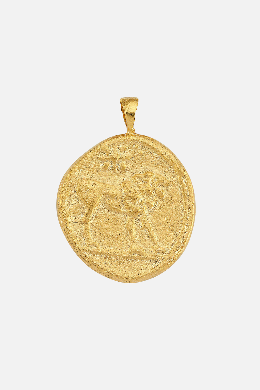 Gold Miletus Coin Pendant | ASSUWA Handmade Jewellery