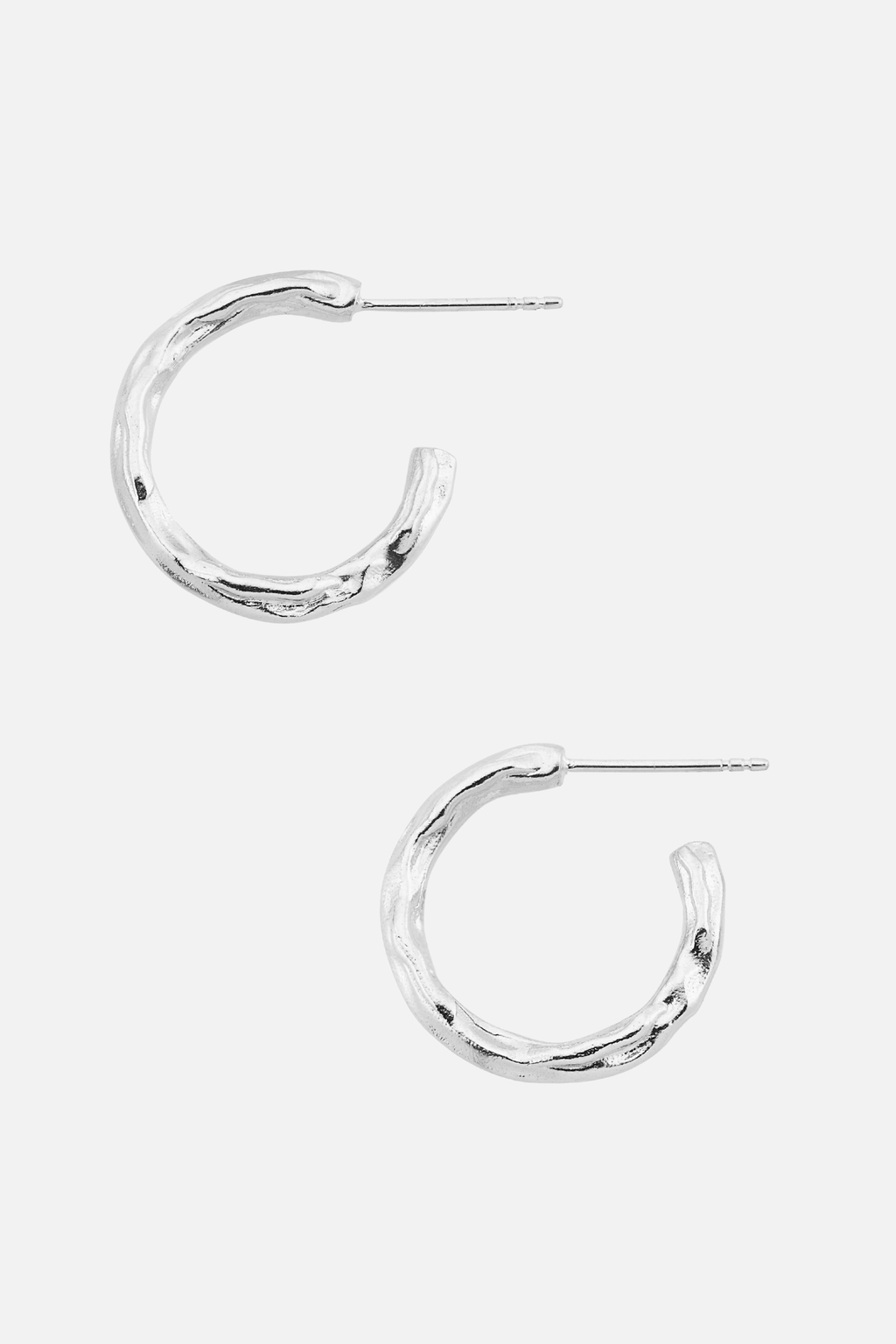 Silver Galatea Hoop Earrings | Mediterranean Sustainable Jewellery by ...